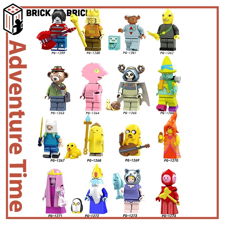 Adventure Time Full Combo Đồ Chơi Lắp Ráp Minifigure Phim Hoạt Hình Giờ ...