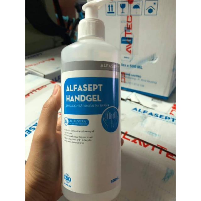 ALFASEPT HANDGEL 500ML bệnh viện lớn tin dùng | Shopee Việt Nam