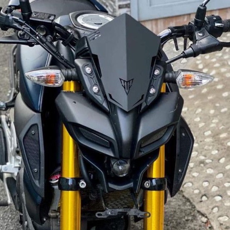 Mão mặt nạ đầu chắn gió cnc yamaha MT15 MT-15 có thể gắn dc nhiều loại ...