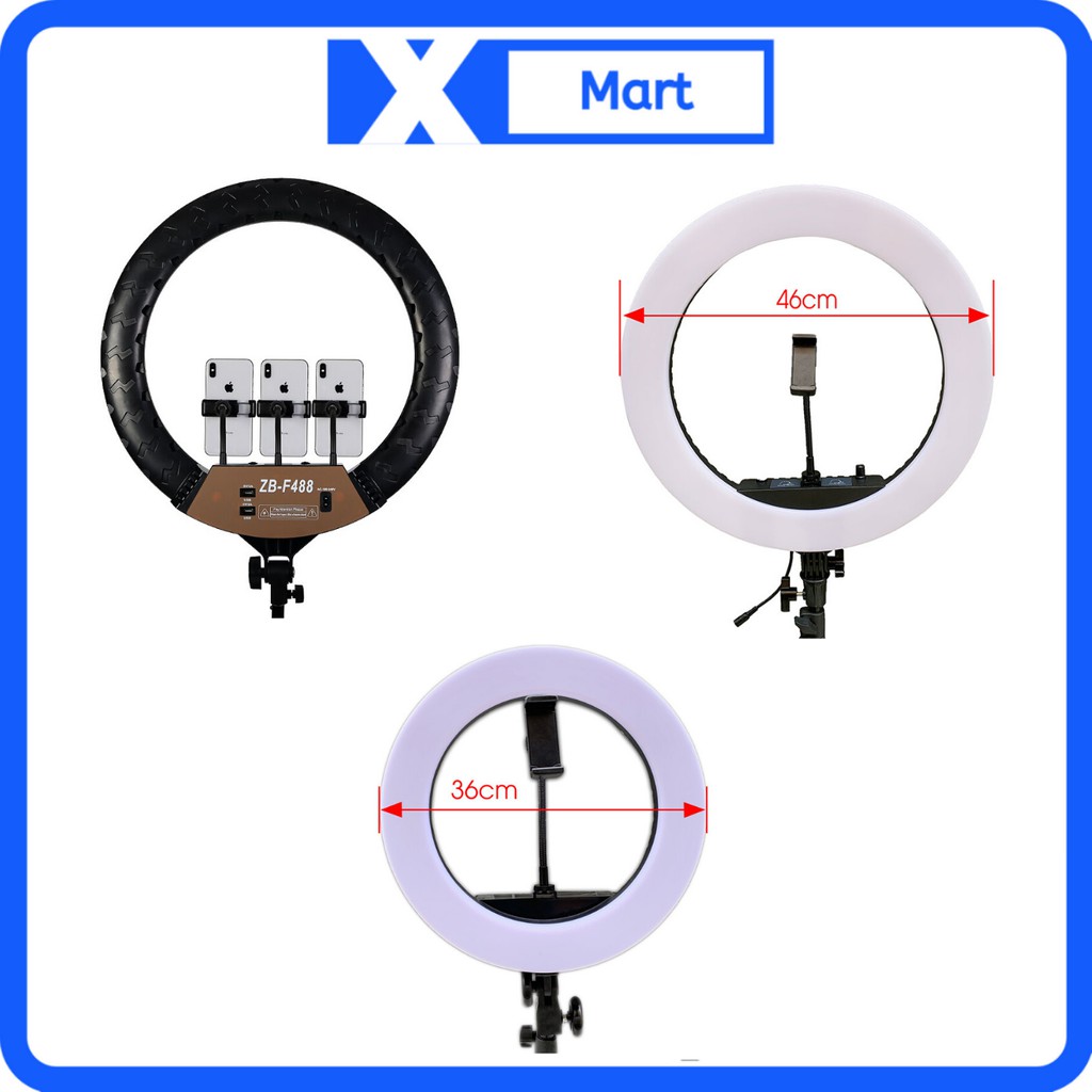 Đèn Led Livestream 35cm/45cm/55cm chính hãng - Đèn Livestream hỗ trợ ...