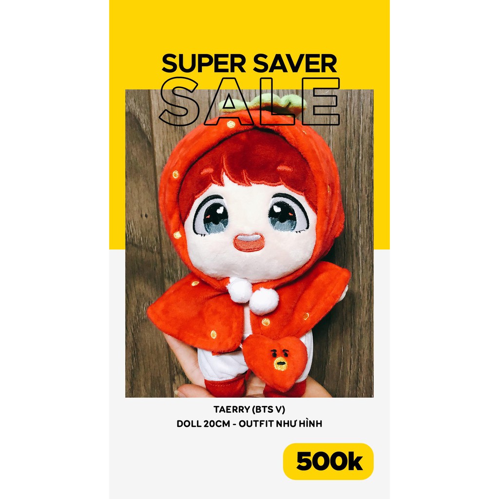 Búp bê Doll BTS V TaeHyung | Shopee Việt Nam