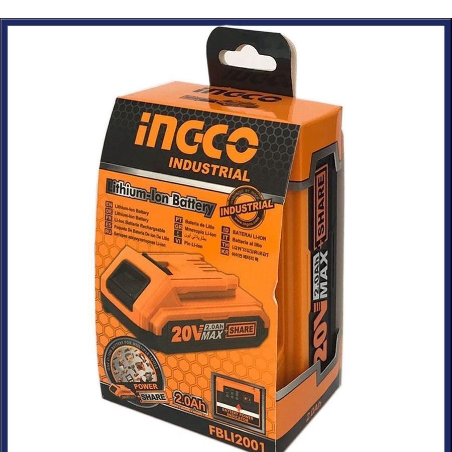 20V/2Ah Pin LITHIUM-ION INGCO FBLI2001 | Shopee Việt Nam