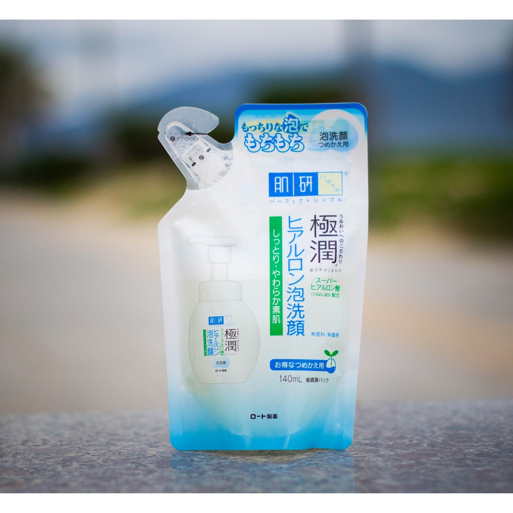 SRM Hada Labo Gokujyun Face Wash dạng bọt túi REFILL | Shopee Việt Nam