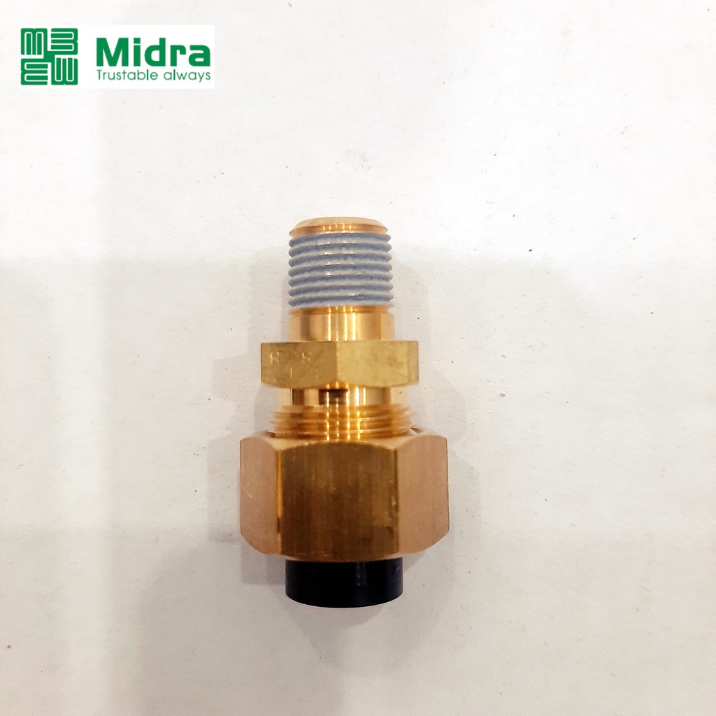 [CHÍNH HÃNG] Quick Connector/ Khớp nối nhanh C1N3/8-PT1/8 chất liệu đồng, ren 1/8'', nối ống 3/8 ...