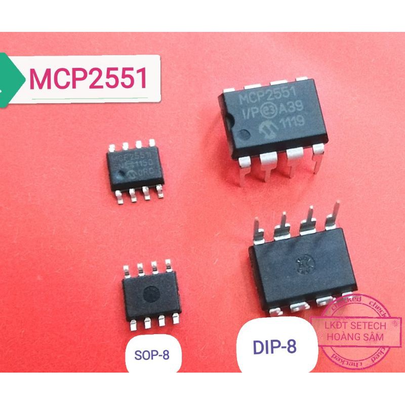 IC chức năng CAN MCP2551 chính hãng 8 chân cắm 8 chân dán | Shopee Việt Nam