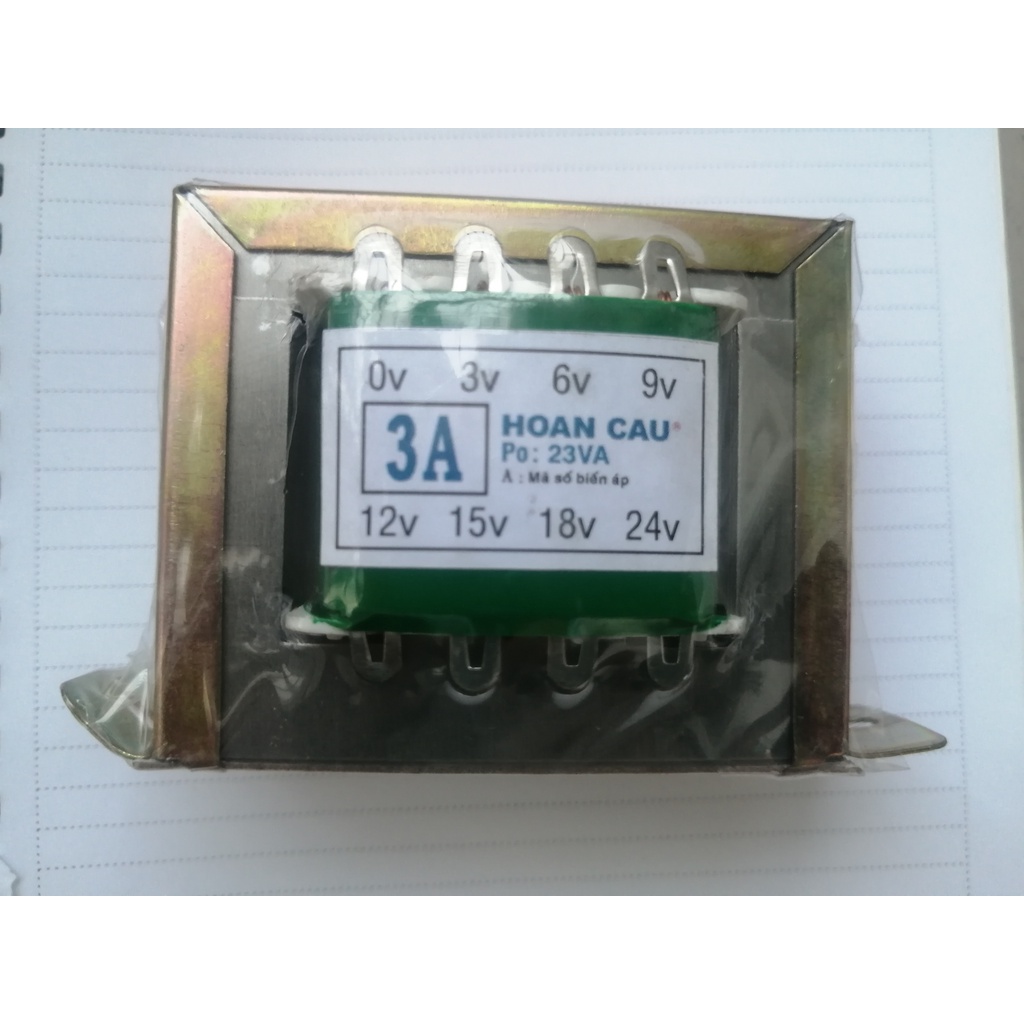 Biến áp 3A. Biến áp tự ngẫu vào 220V ra 110V. Biến áp vào 220V nhiều ngõ ra Volt 3A ( Hoàn Cầu ...