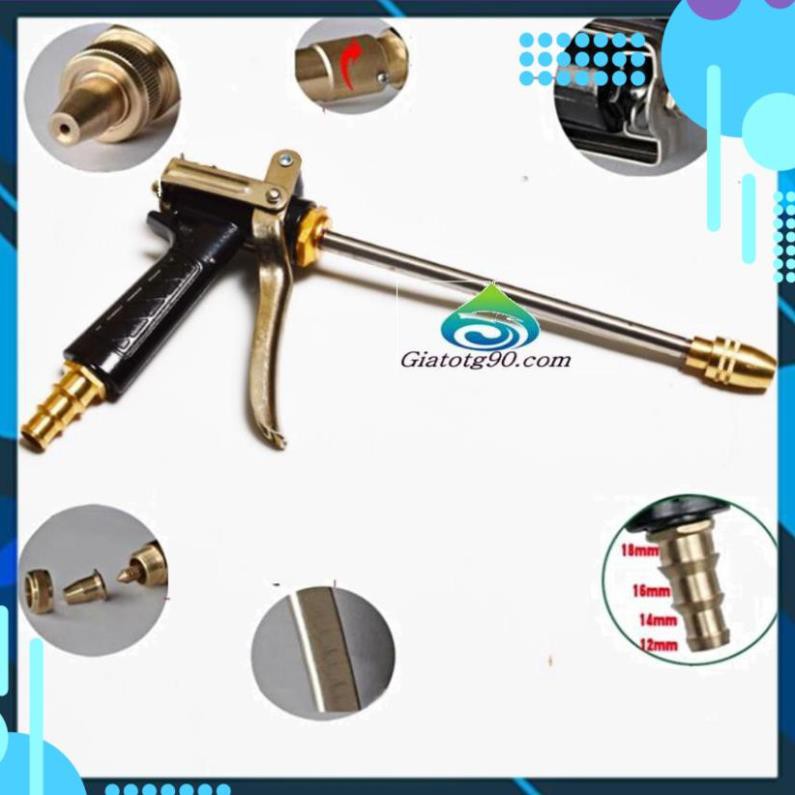 Súng Vòi Xịt Rửa Xe Chuyên Nghiệp Tăng Áp Lực Nước 300% 206318 1 ...