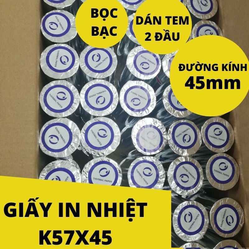 Giấy In Bill K57-K58 , Giấy In Bill Tính Tiền | Shopee Việt Nam