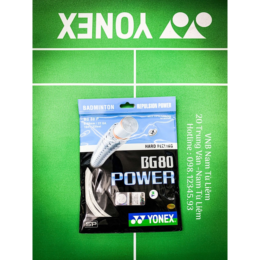 Dây Cước Căng Vợt Yonex BG 80 Power chính hãng | Shopee Việt Nam