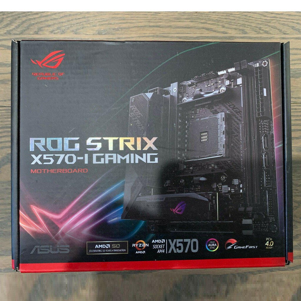 Bo mạch chủ Asus X570I GAMING ROG Strix ITX AMD (Socket AM4) | Shopee ...