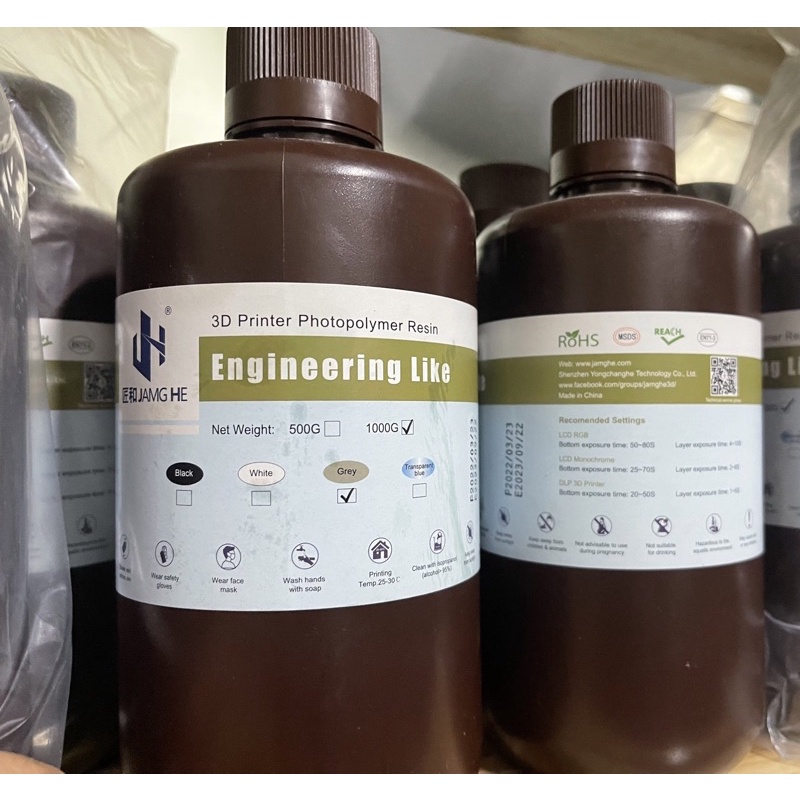 Nhựa in Resin 3D Engineering Like chuyên dùng cho mô hình. | Shopee ...