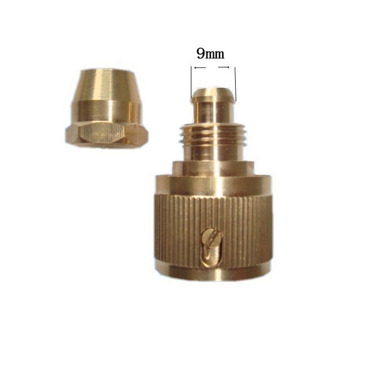 ĐẦU ĐỒNG NỐI ỐNG 9MM RA NỐI KHỚP NHANH - 000660 | Shopee Việt Nam