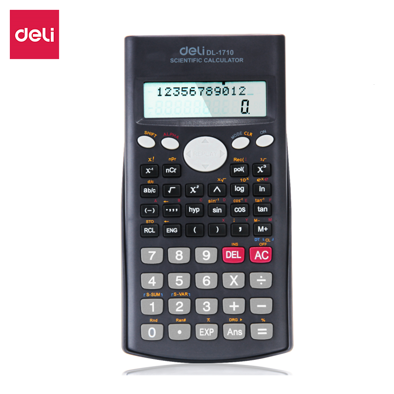 Máy Tính Deli 1710A Có Chức Năng Khoa Học Dành Cho Học Sinh | Shopee ...