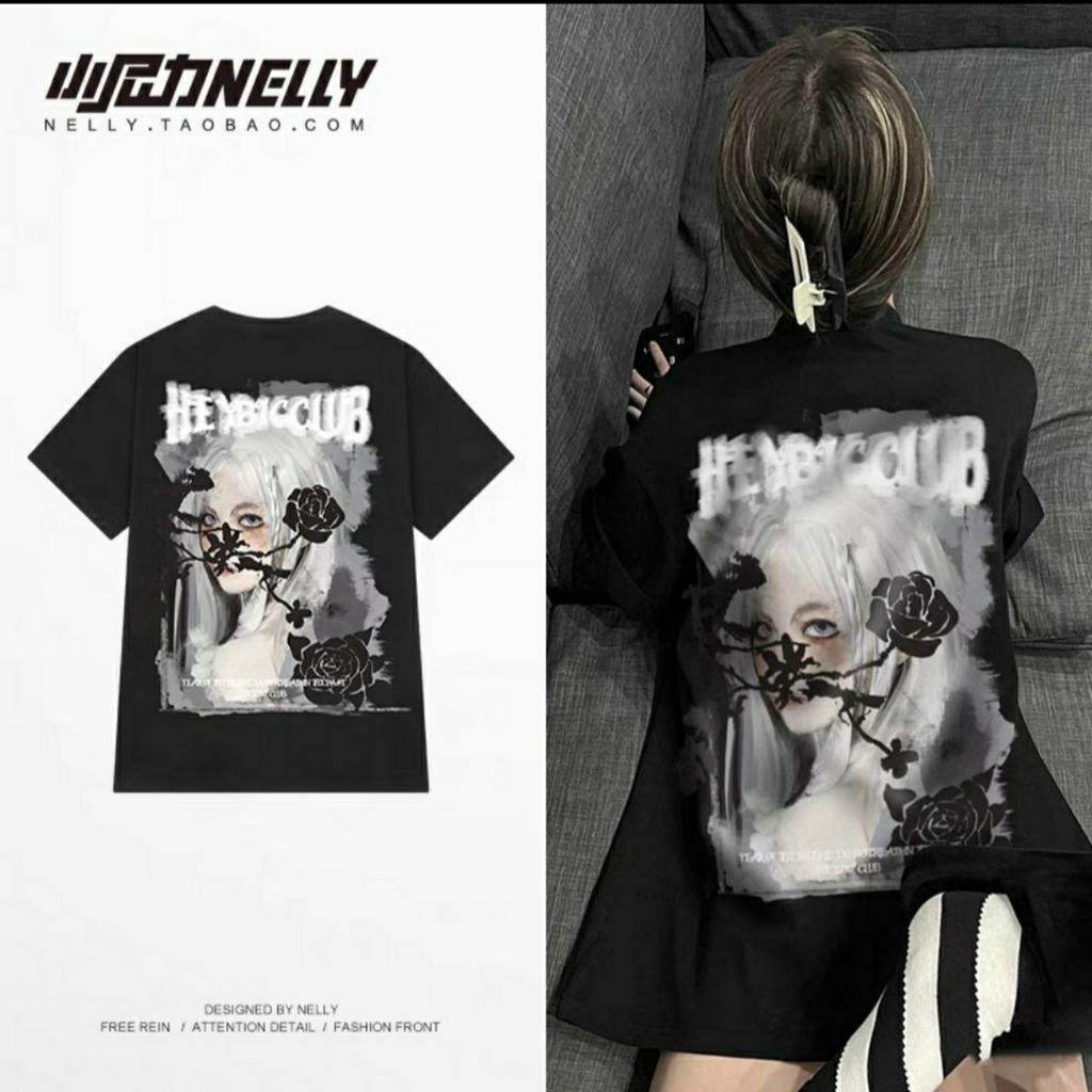 [Big size 55-100Kg] Áo phông hình cô gái ROSE | Shopee Việt Nam
