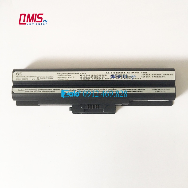 Pin laptop Sony Vaio VPCF1 VPCF2 VPCS VPCYA VPCYB VPCCW, VGN-AW VGN-BZ ...