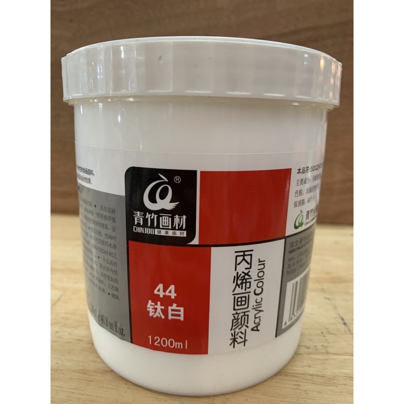 Màu trắng Acrylic to -1200ml | Shopee Việt Nam