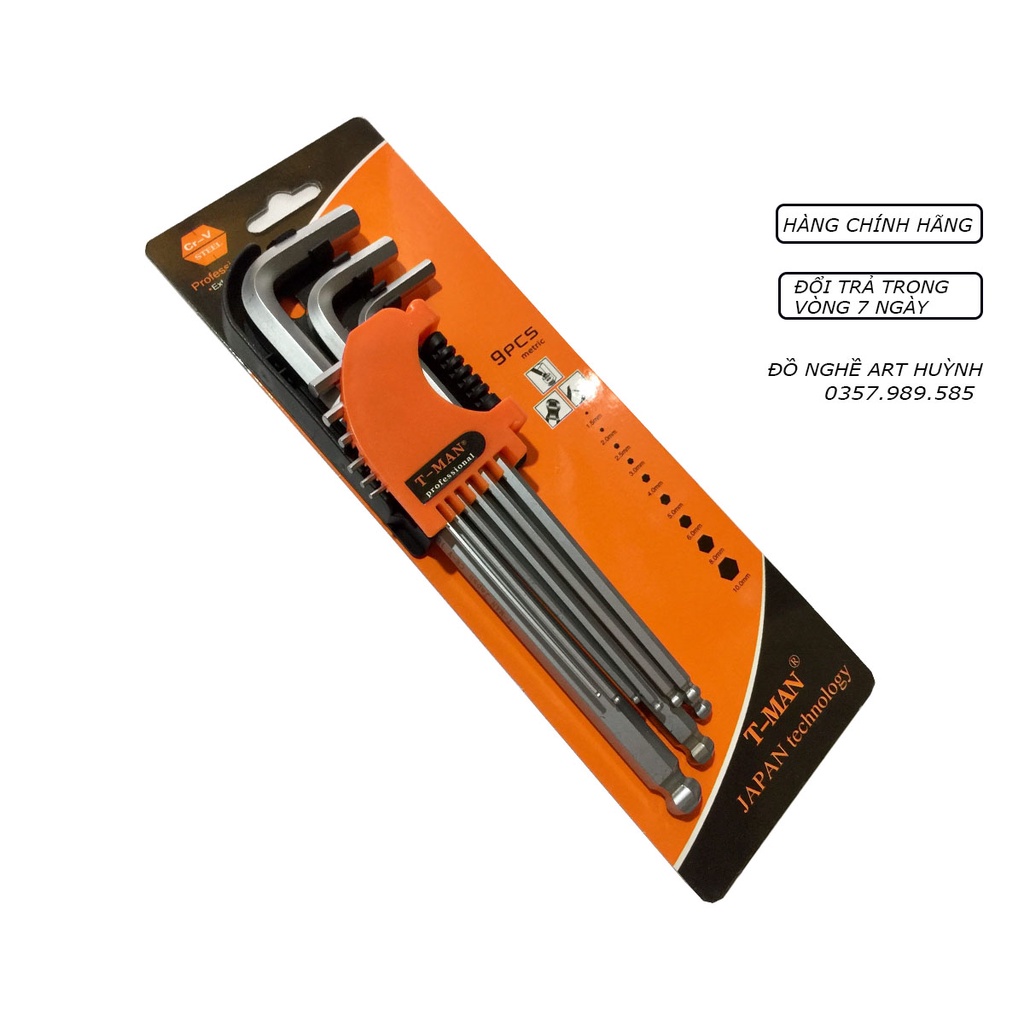 Bộ Lục Giác Bi T-Man 9 cây chính hãng | Shopee Việt Nam