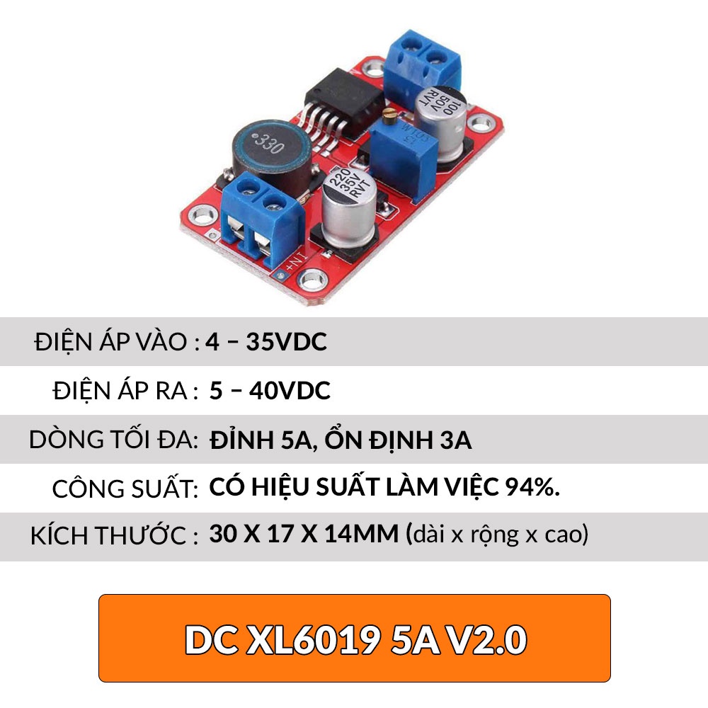 Mạch tăng áp Boost áp HT016 | 2577 | XL6009 | XL6009 XLSEMI | XL6019 ...