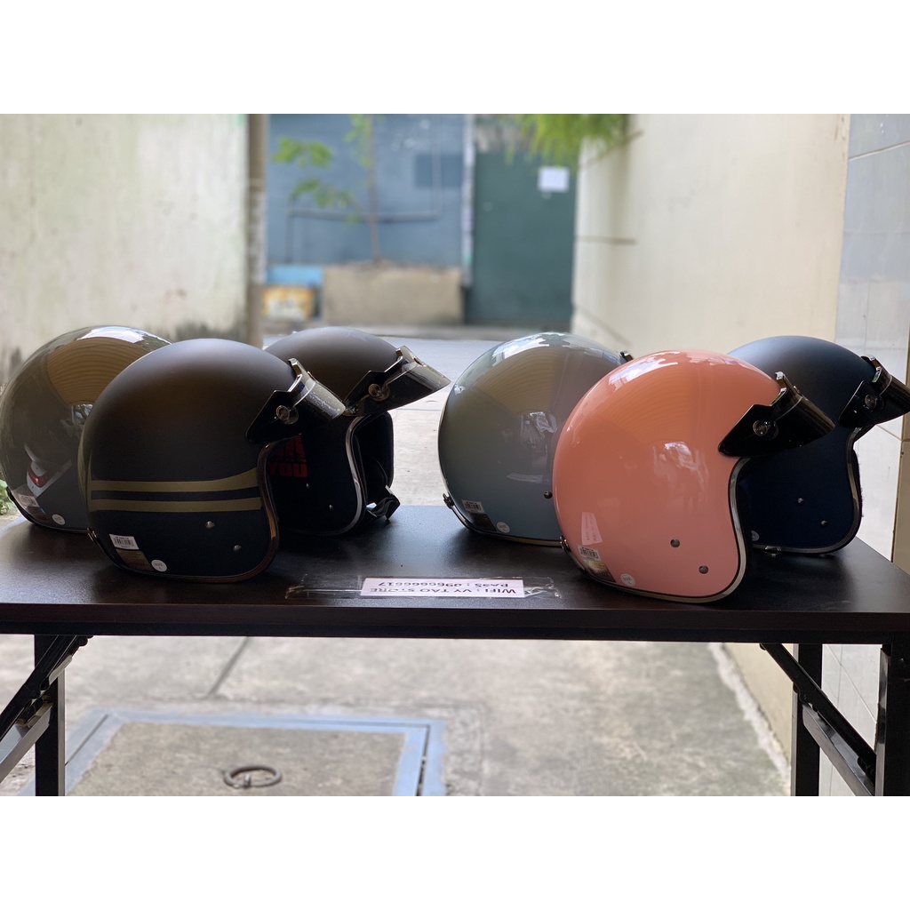 Mũ Bảo Hiểm 3/4 Đầu CHITA CT1 Chính hãng | Shopee Việt Nam