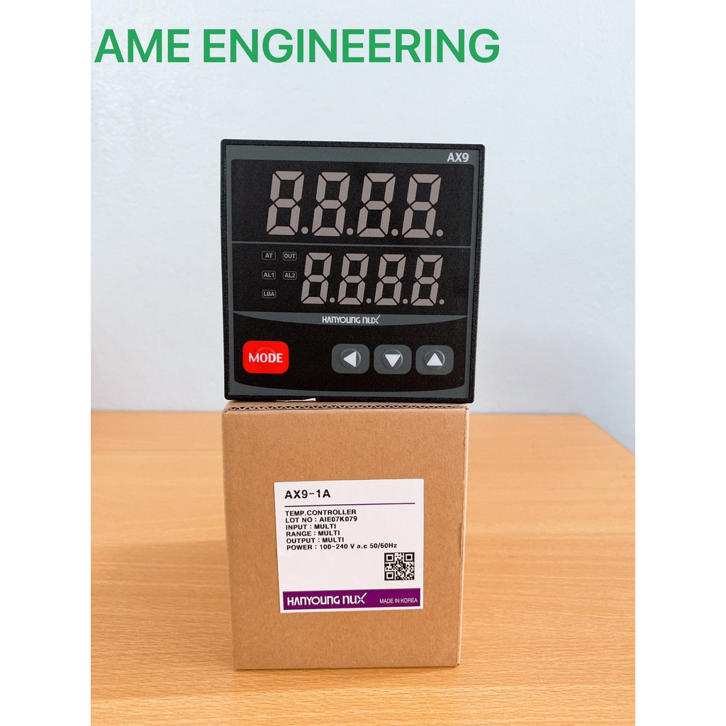 Bộ điều khiển nhiệt độ AX9-1A, size: 96x96, ngõ ra rơle hoặc SSR - Hàng Hanyoung chính hãng ...