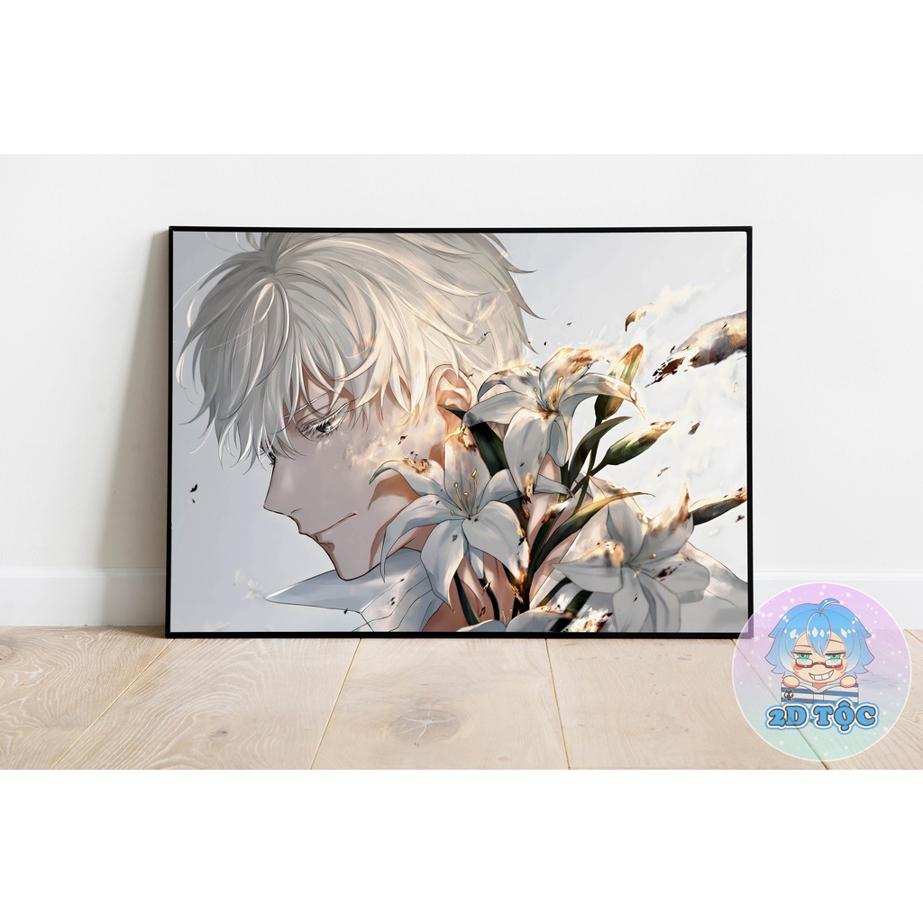TRANH POSTER A3 GOJO SATORU (11) ANIME MANGA JUJUTSU KAISEN CHÚ THUẬT ...
