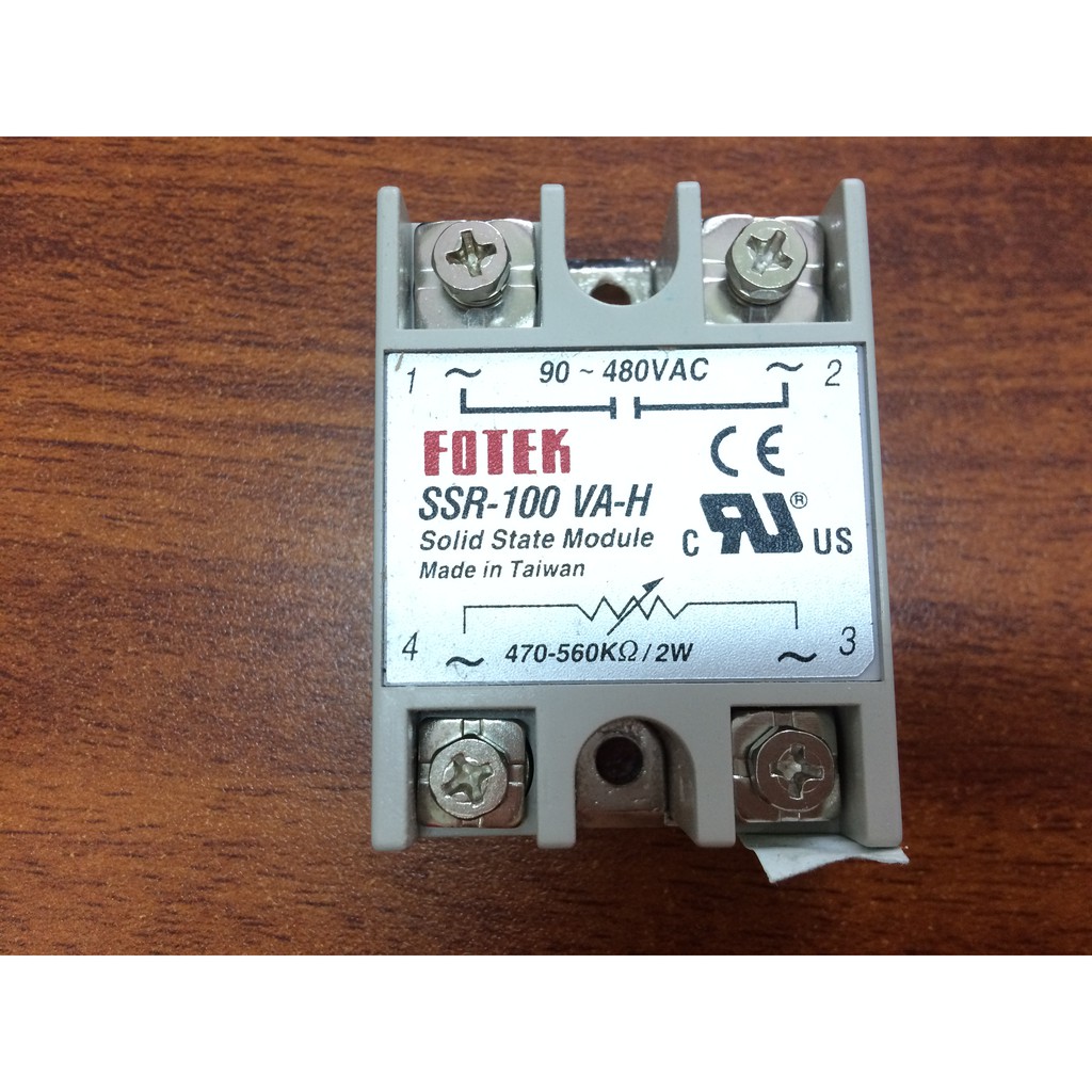 Rơ le bán dẫn Solid State Module SSR - 100VA Fotek | Shopee Việt Nam