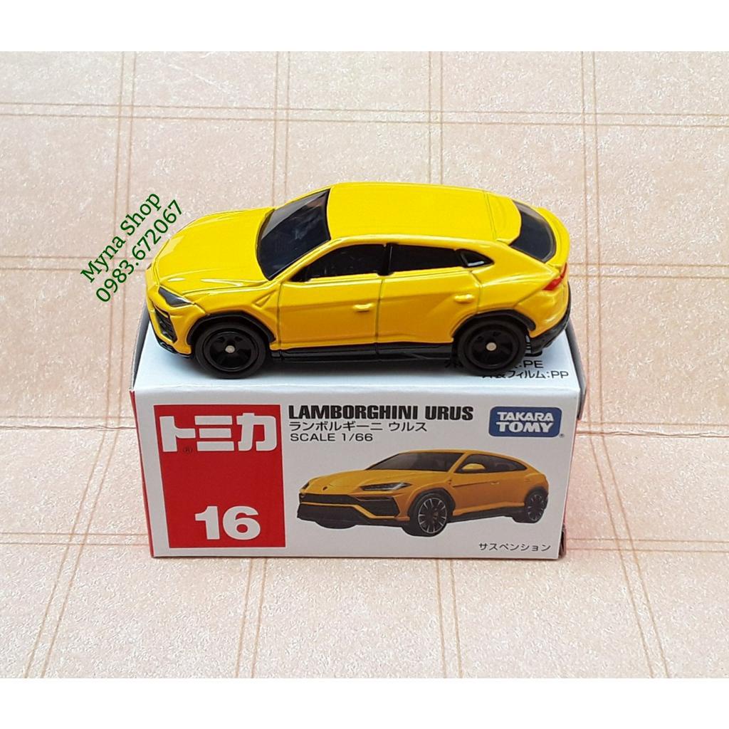 Đồ chơi mô hình tĩnh xe tomica, No.16 Lambor Urus | Shopee Việt Nam