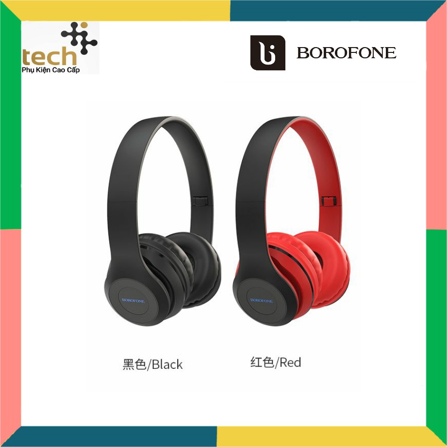 Tai Nghe Chụp Tai Bluetooth CHÍNH HÃNG Borofone B04 Bản Nâng Cấp Pro Có ...