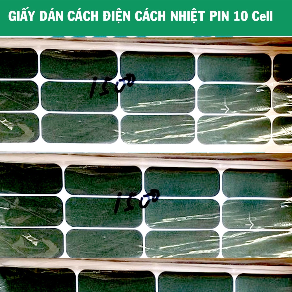 Miếng Dán Pin 10 cell 5S2P Dán Pin Makita và nhiều loại pin khác ...