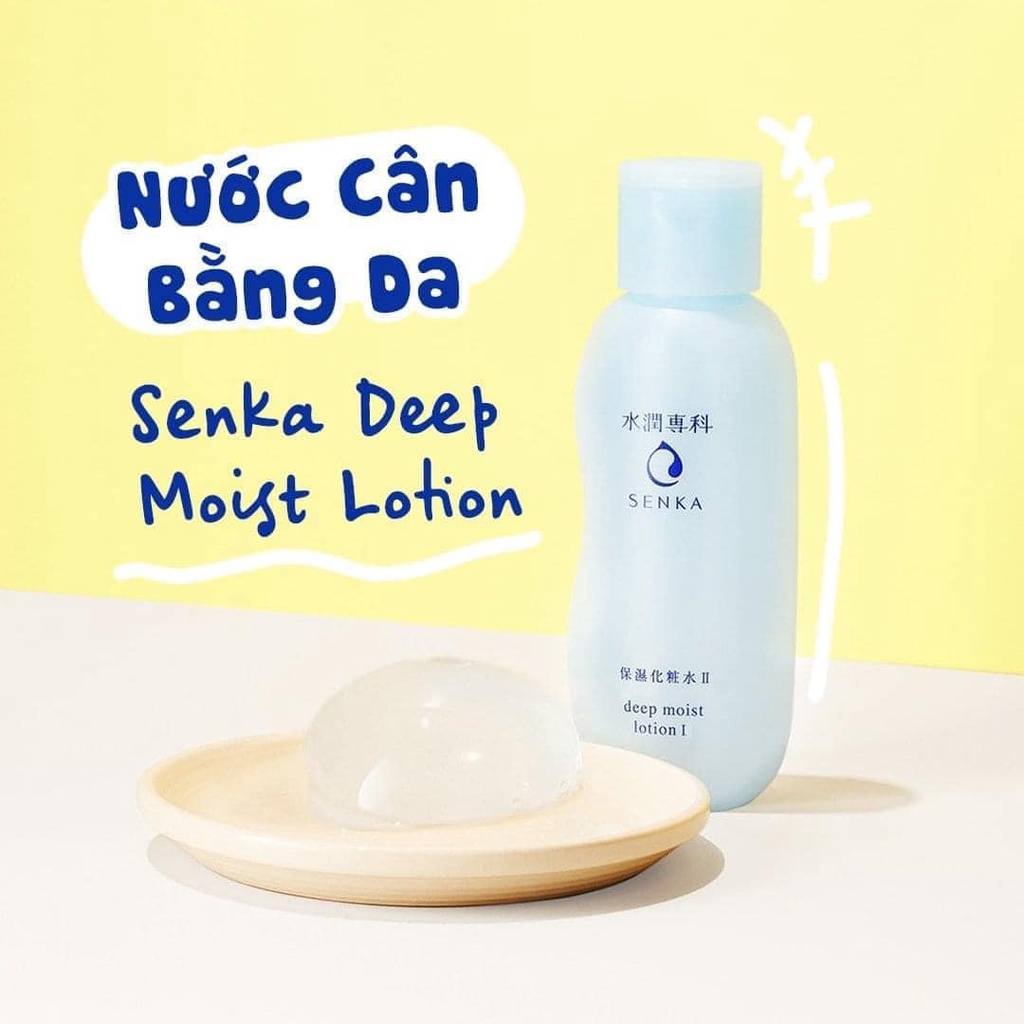 Nước cân bằng và dưỡng ẩm chuyên sâu Senka deep moist lotion 200ml ...