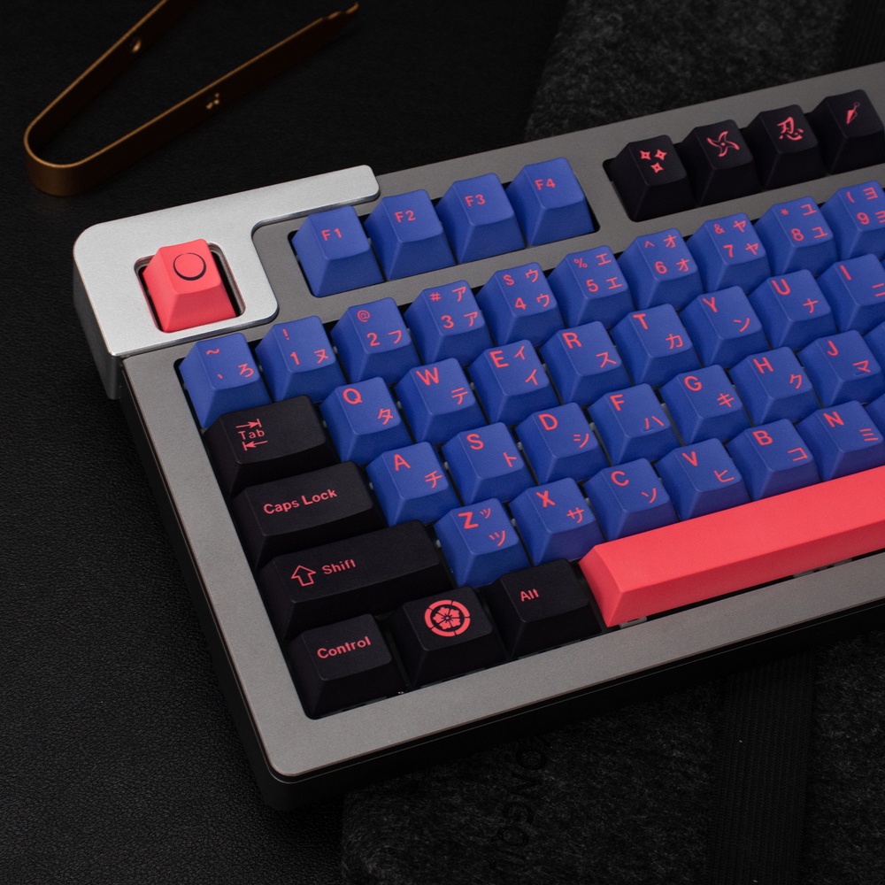 129 Phím Ninja Keycap Anh Đào Hồ Sơ PBT Nhuộm Thăng Hoa Keycaps Cho ...
