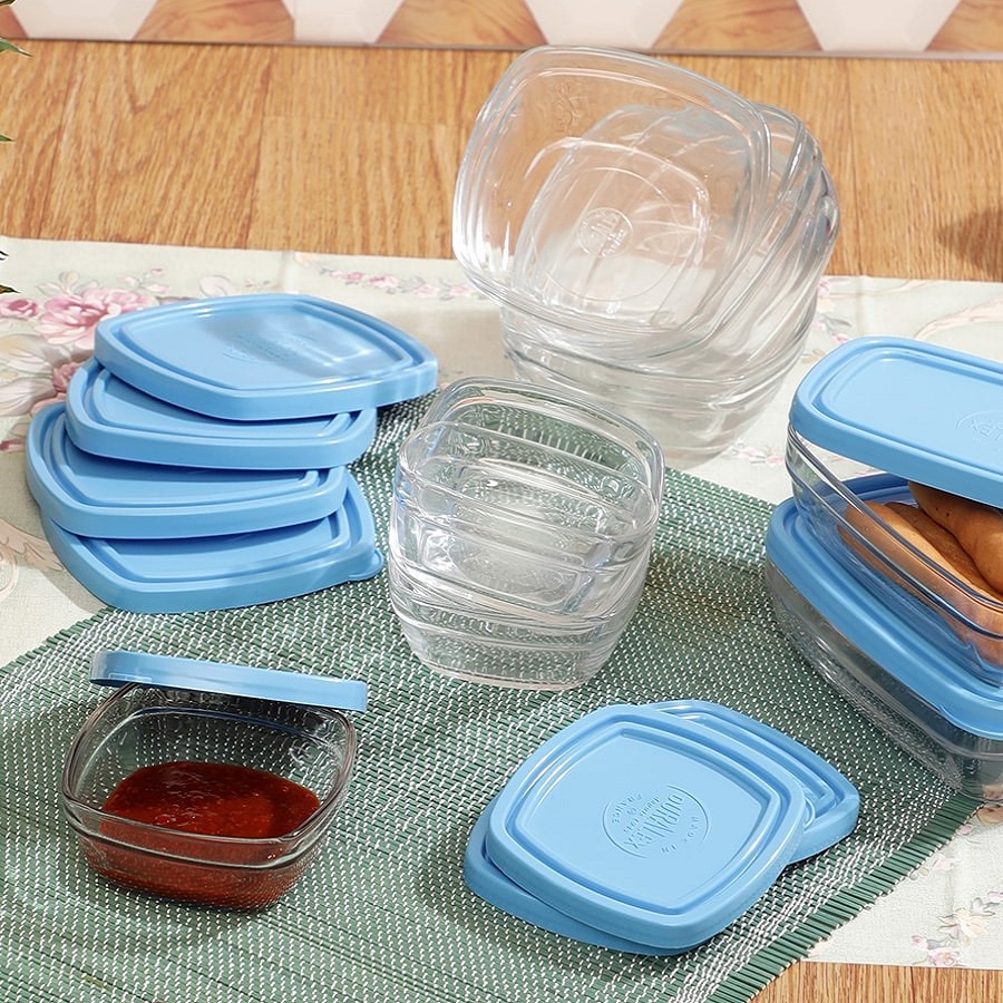 Hộp thực phẩm Freshbox xanh Blue Thủy Tinh Cường Lực Cao Cấp - Hàng ...