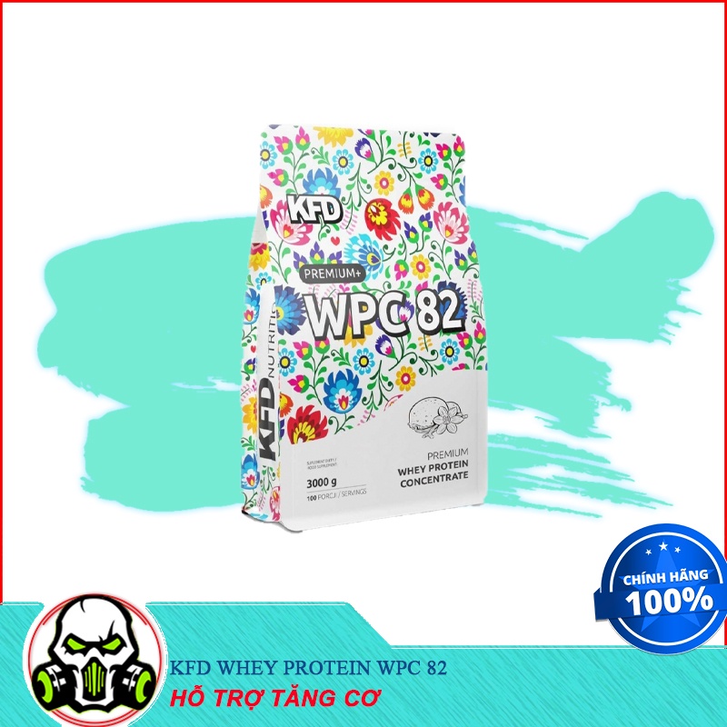 Thực Phẩm Bổ Sung Hỗ Trợ Phục Hồi Và Phát Triển Cơ Bắp KFD Whey Protein Concentrate WPC82 3kg ...