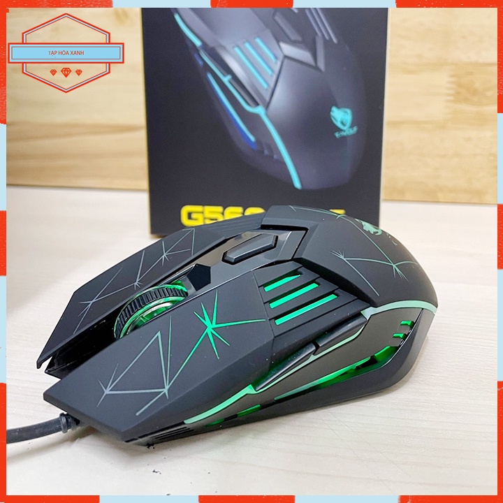 Chuột Máy Tính Laptop PC Có Dây Mouse T-WOLF G560 Led RGB Mouse Vi Tính ...