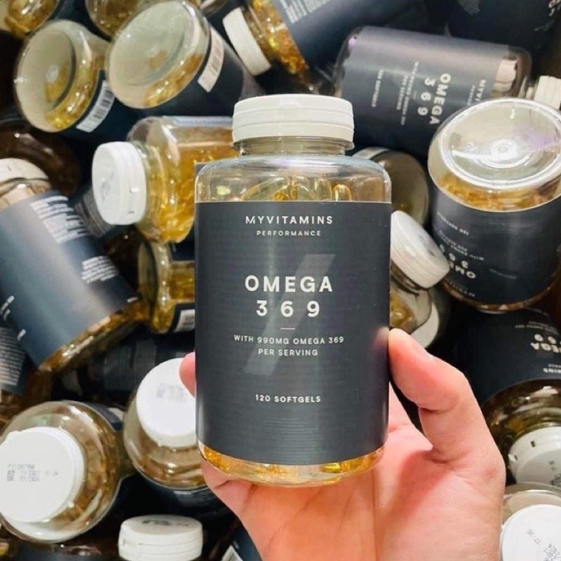 Viên Uống Bổ Sung Omega 369 Myvitamins (120 viên) Hàng Nội Địa Pháp ...
