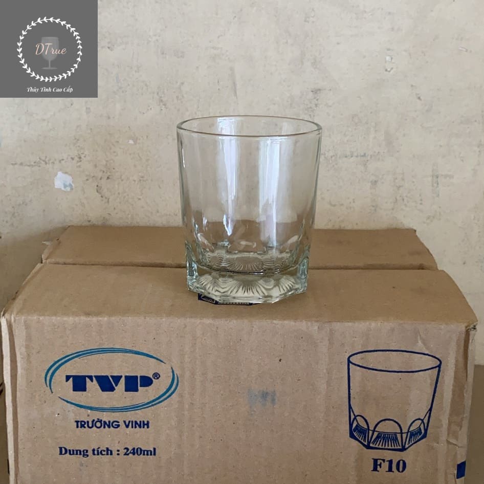 Bộ 6 Ly Thủy Tinh Việt Nam 240ML TG - F10 | Shopee Việt Nam