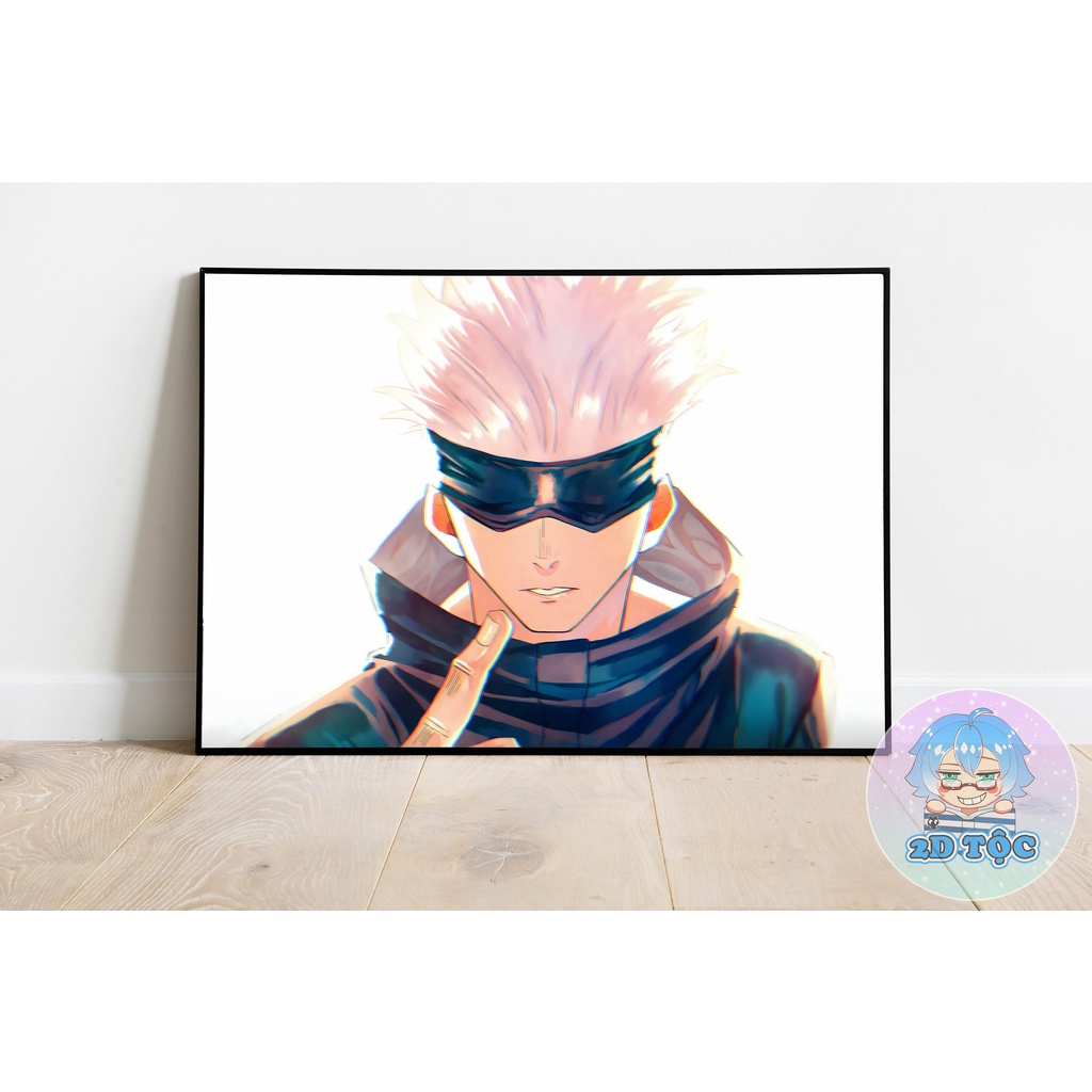 TRANH POSTER A3 GOJO SATORU (5) ANIME MANGA JUJUTSU KAISEN CHÚ THUẬT ...