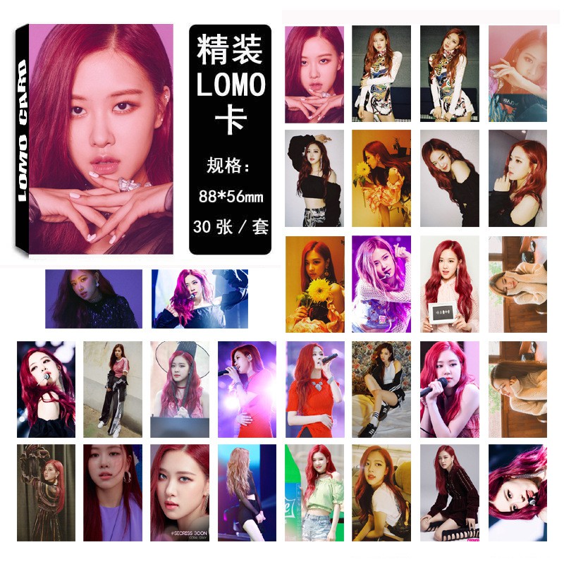 BỘ 30 LOMO CARDS BLACKPINK VÀ TỪNG THÀNH VIÊN | Shopee Việt Nam