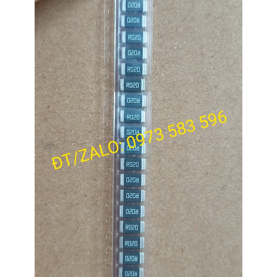 Điện Trở Dán R020 2512 3W (10 con/Túi) | Shopee Việt Nam