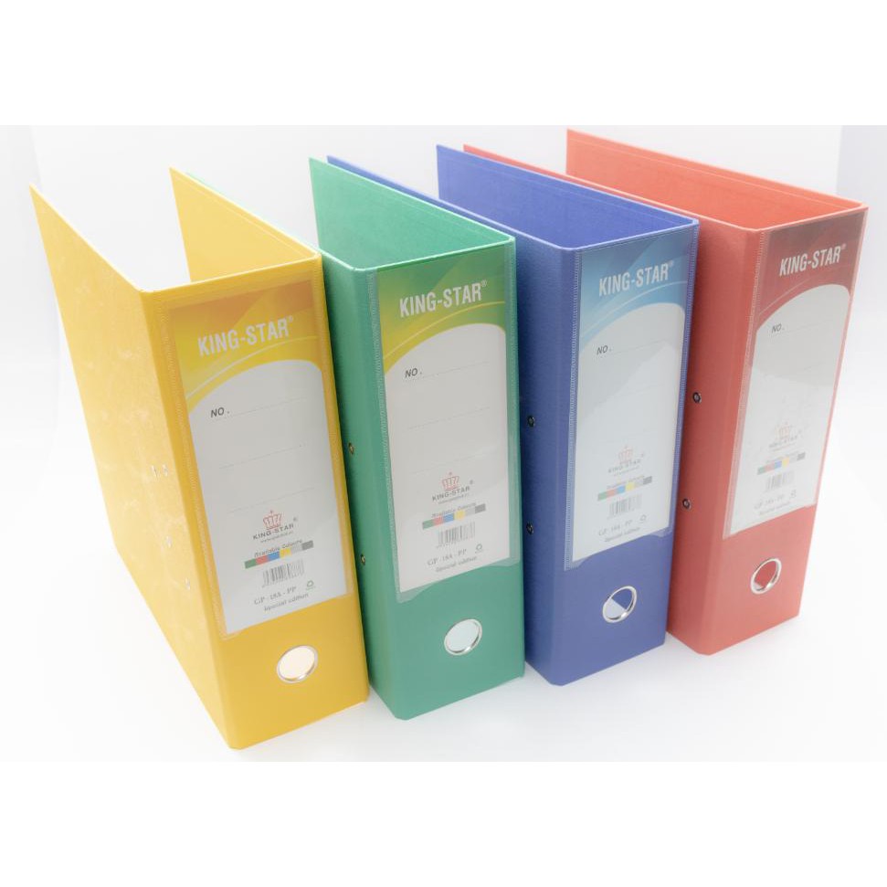 Bìa còng 10cm 2 mặt (PP) A4 Kingstar (2 cái / bao) | Shopee Việt Nam