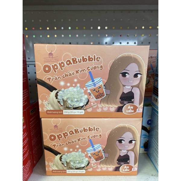 Trân châu ăn liền Oppa Bubble 350gr (35gr x 10 gói) | Shopee Việt Nam