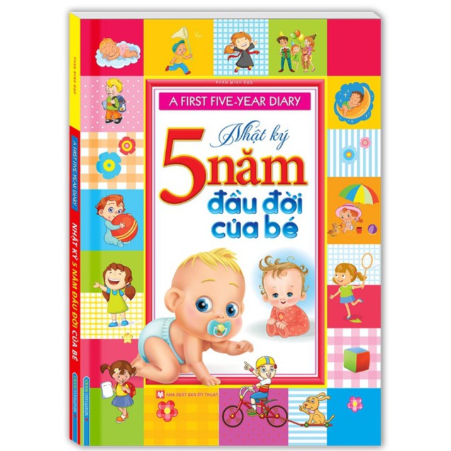Sách - A first five-year diary - Nhật Ký 5 năm đầu đời của bé | Shopee Việt Nam
