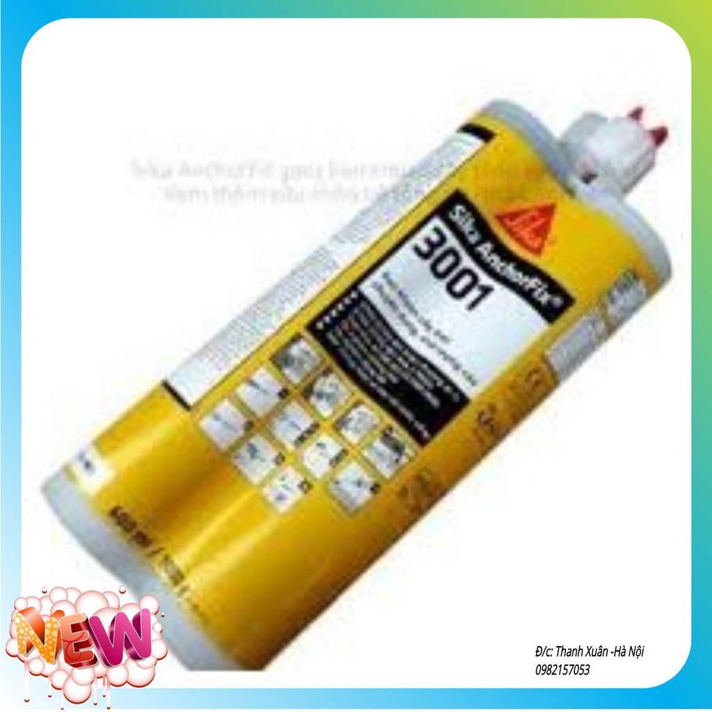 (Gọi Ngay giá tốt 0982157053 22k ship)Sika Anchorfix 3001 - Keo cấy ...