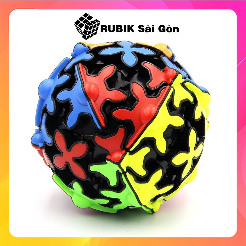 Rubik Biến Thể Gear Sphere Cube Rubic Quả Bóng Bi Đẹp Khó Nâng Cao Sáng ...