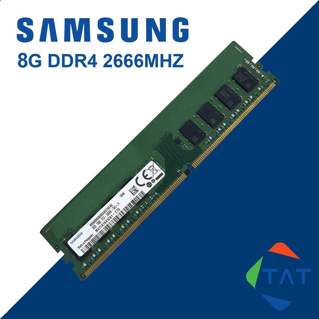 Ram Samsung DDR4 8GB Bus 2666MHz Dùng Cho Máy Tính Để Bàn PC Desktop Chính Hãng (Bảo Hành 36T 1 ...