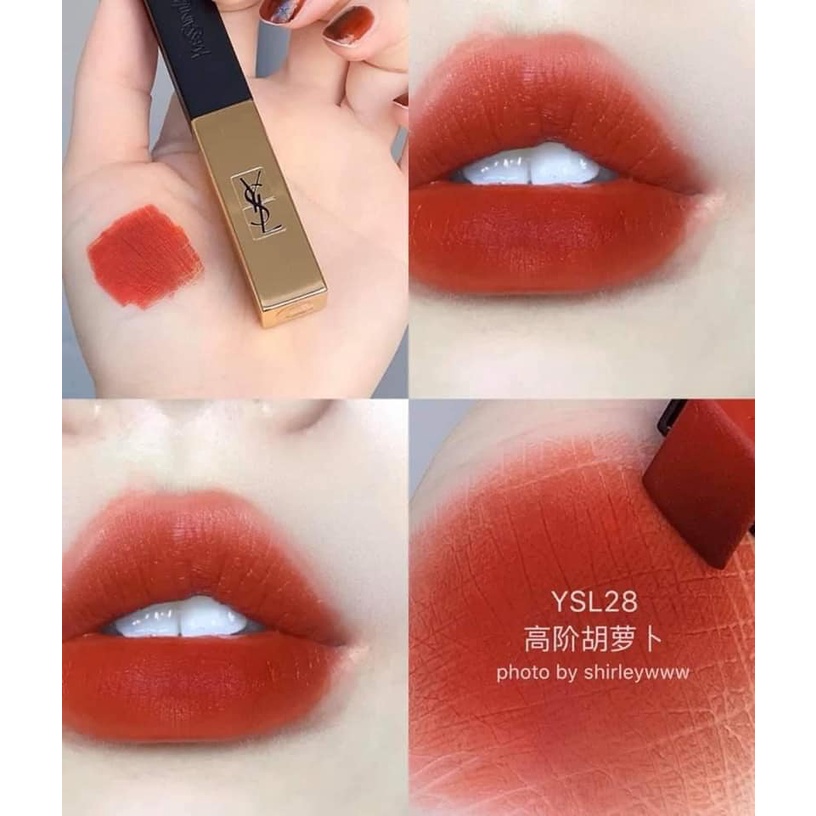 [Bill Chính Hãng] Son YSL Slim Velvet Radical New Màu 301, 302, 1966, 28 Yves Saint Laurent ...