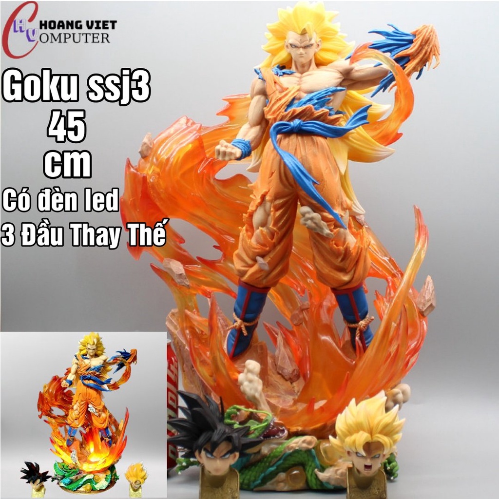 [Hàng sẵn] Mô hình Goku ssj3 có đèn led cao 45cm rất đẹp - Mẫu mới ra mắt Dragon Ball | Shopee ...