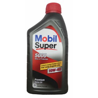 Dầu Nhớt Mobil Super 5000 10W-40 0.946L | Shopee Việt Nam
