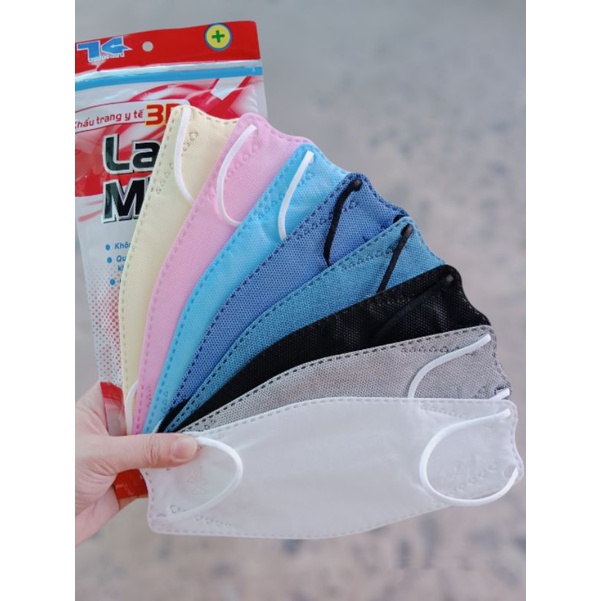 Size Người Lớn [ 1 Túi 6 Cái] Khẩu Trang 3D Land Mask Hàng CTy Chính ...