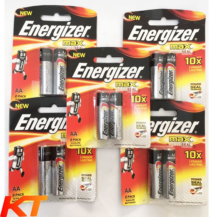 Pin AA Energizer alkaline LR6 - AM3 E91 ( combo 10 viên) | Shopee Việt Nam